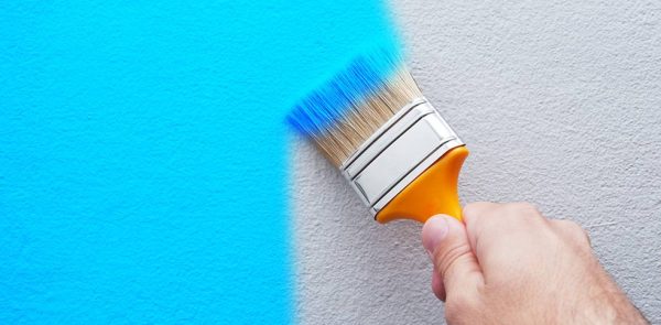 Application by brush - Berger Paints Caribbean